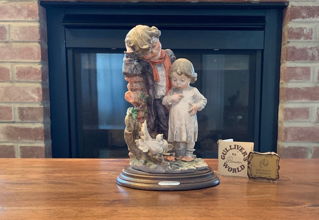 Vintage Gulliver's World Capodimonte Style Figurine by Giuseppe Armani ...