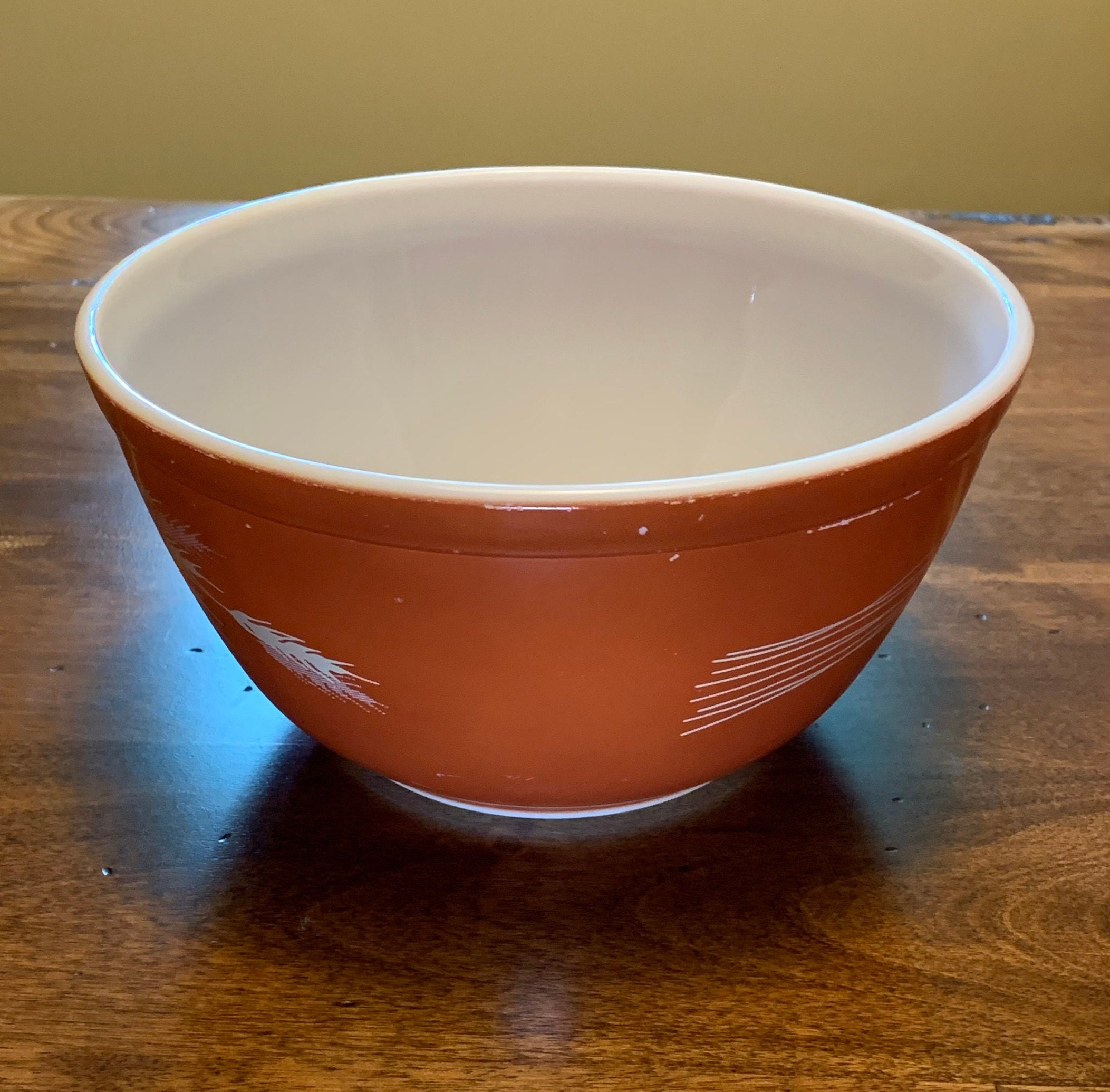 Vintage 1980s Pyrex Autumn Harvest Mixing Nesting Bowl 402 - Etsy