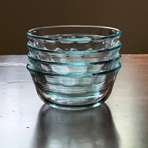 Vintage Pyrex Set of 4 Glass Large Ramekins/small Bowls - #464 - 10oz ...