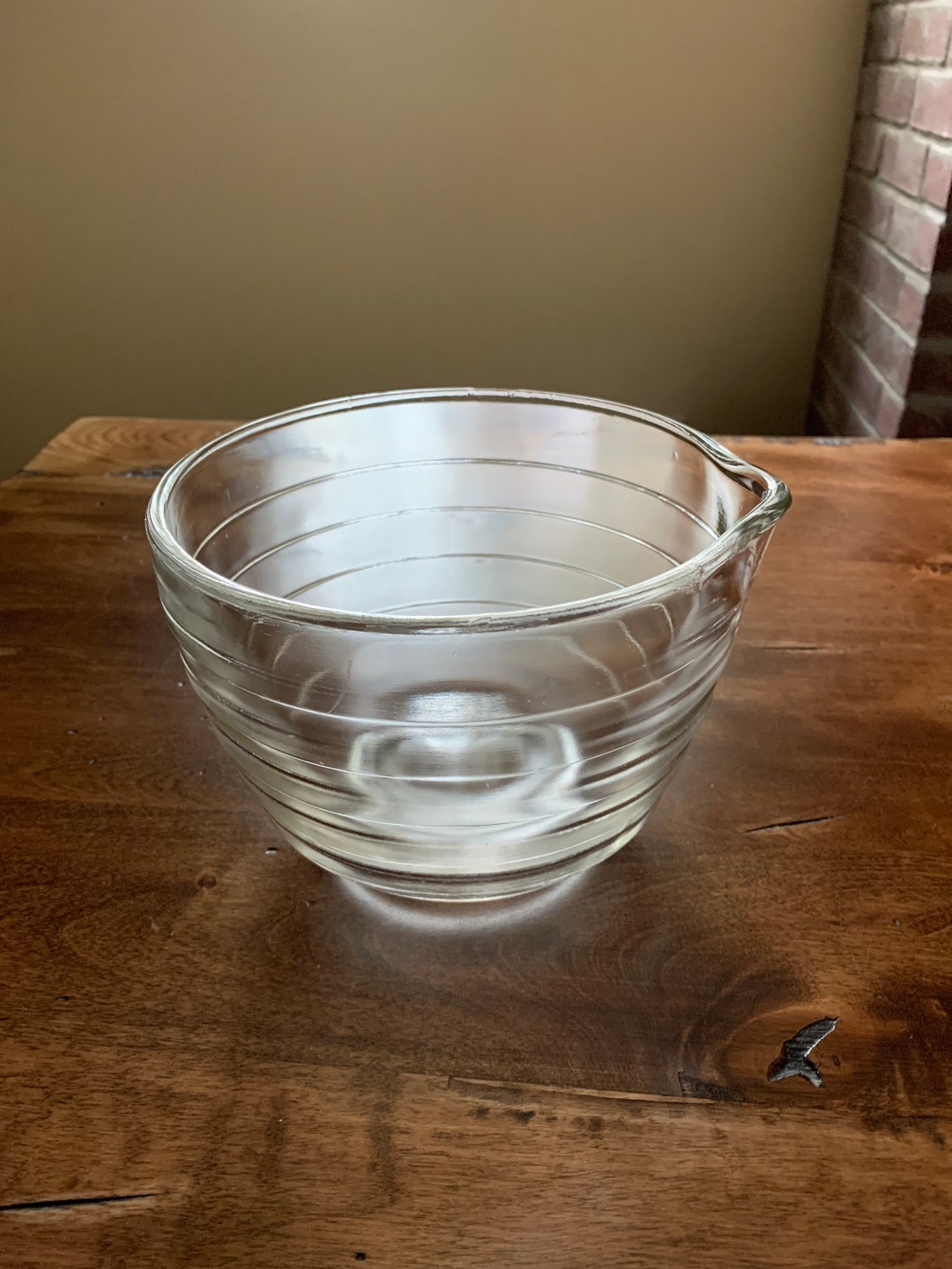 Vintage Westinghouse Beehive Clear Mixing Bowl Made by Pyrex - Etsy