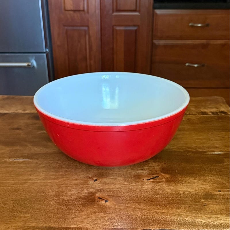 Red Pyrex - Etsy