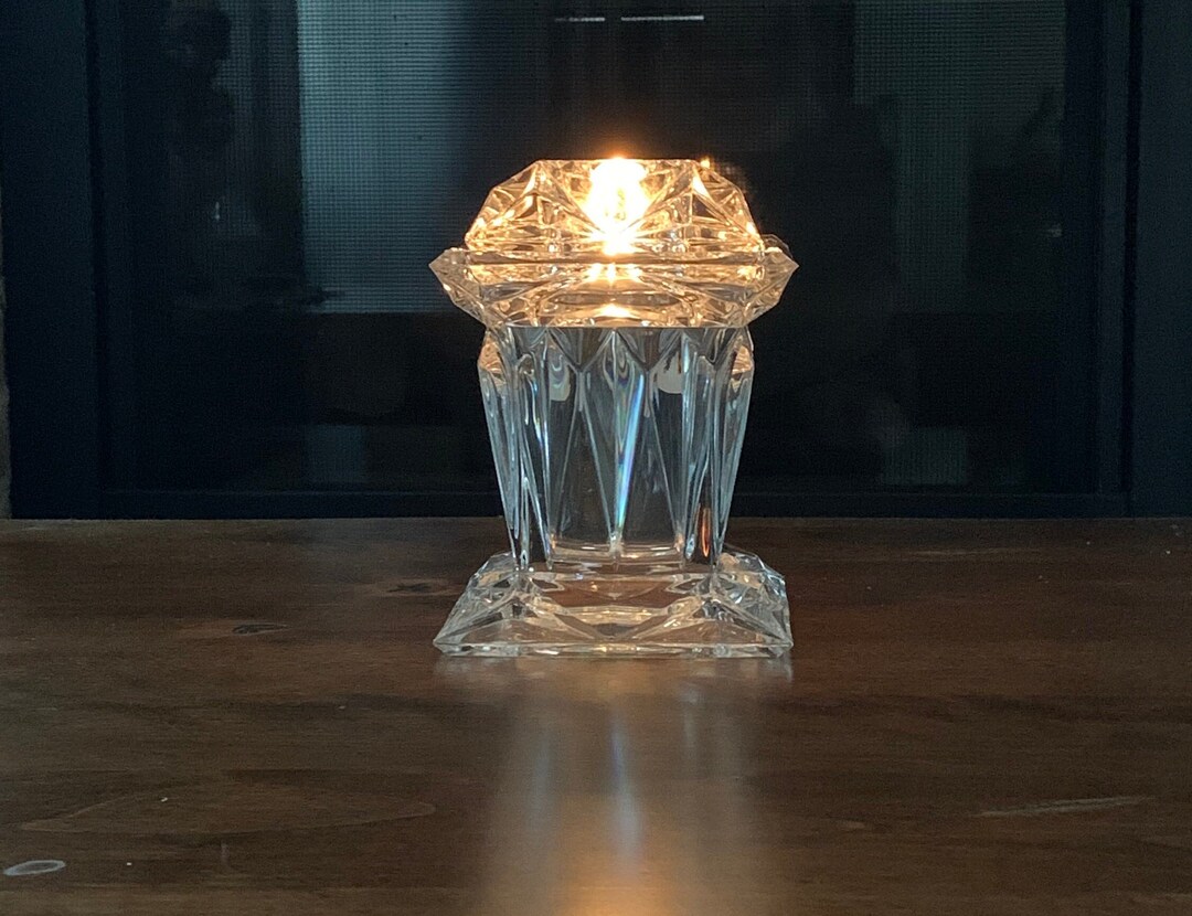 Vintage Partylite 24% Lead Crystal Collection - Quad Prism Small ...
