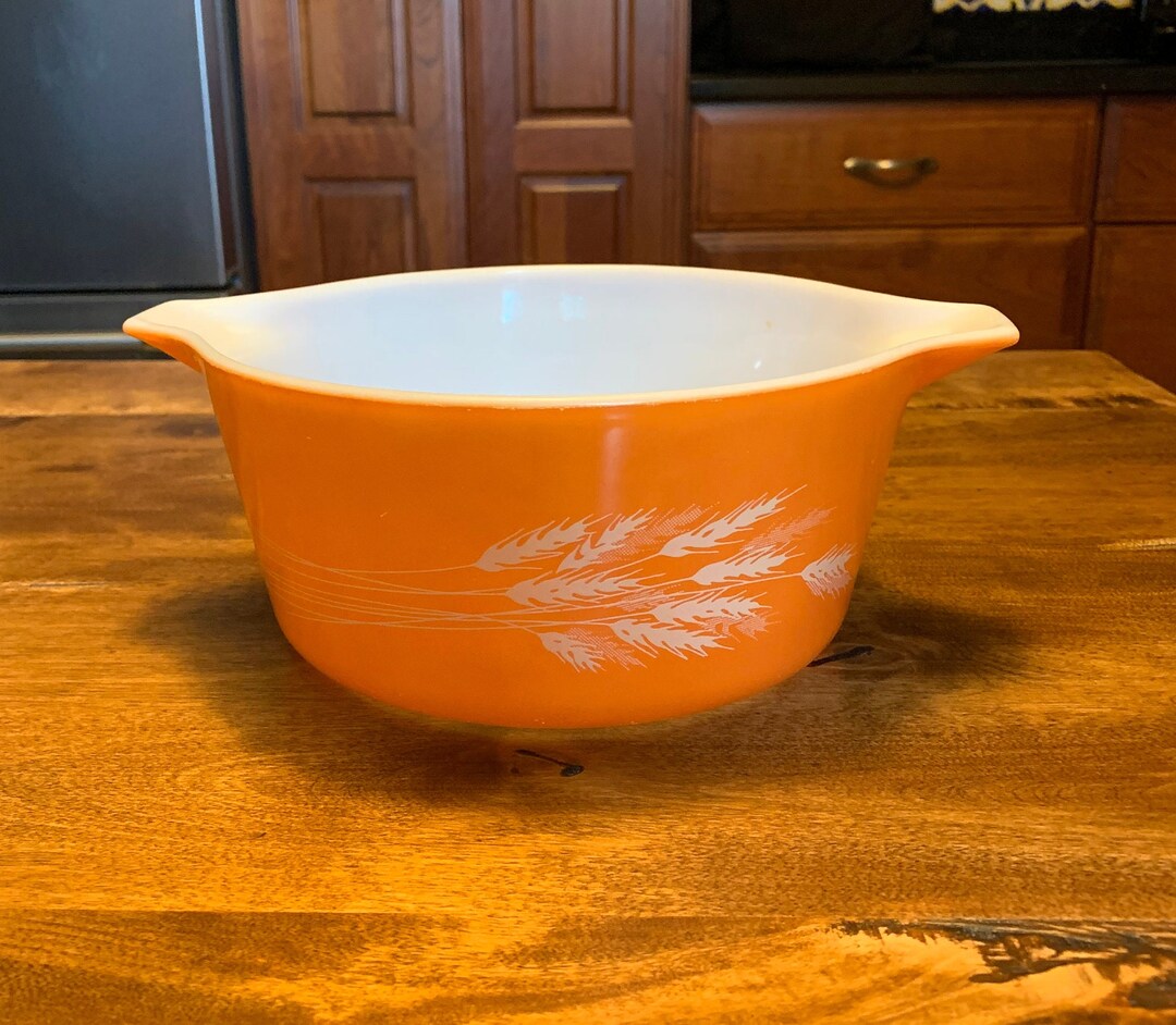 Vintage 1980’s Pyrex Autumn Harvest 474-B, 1.5 Qt. Casserole Dish - Etsy