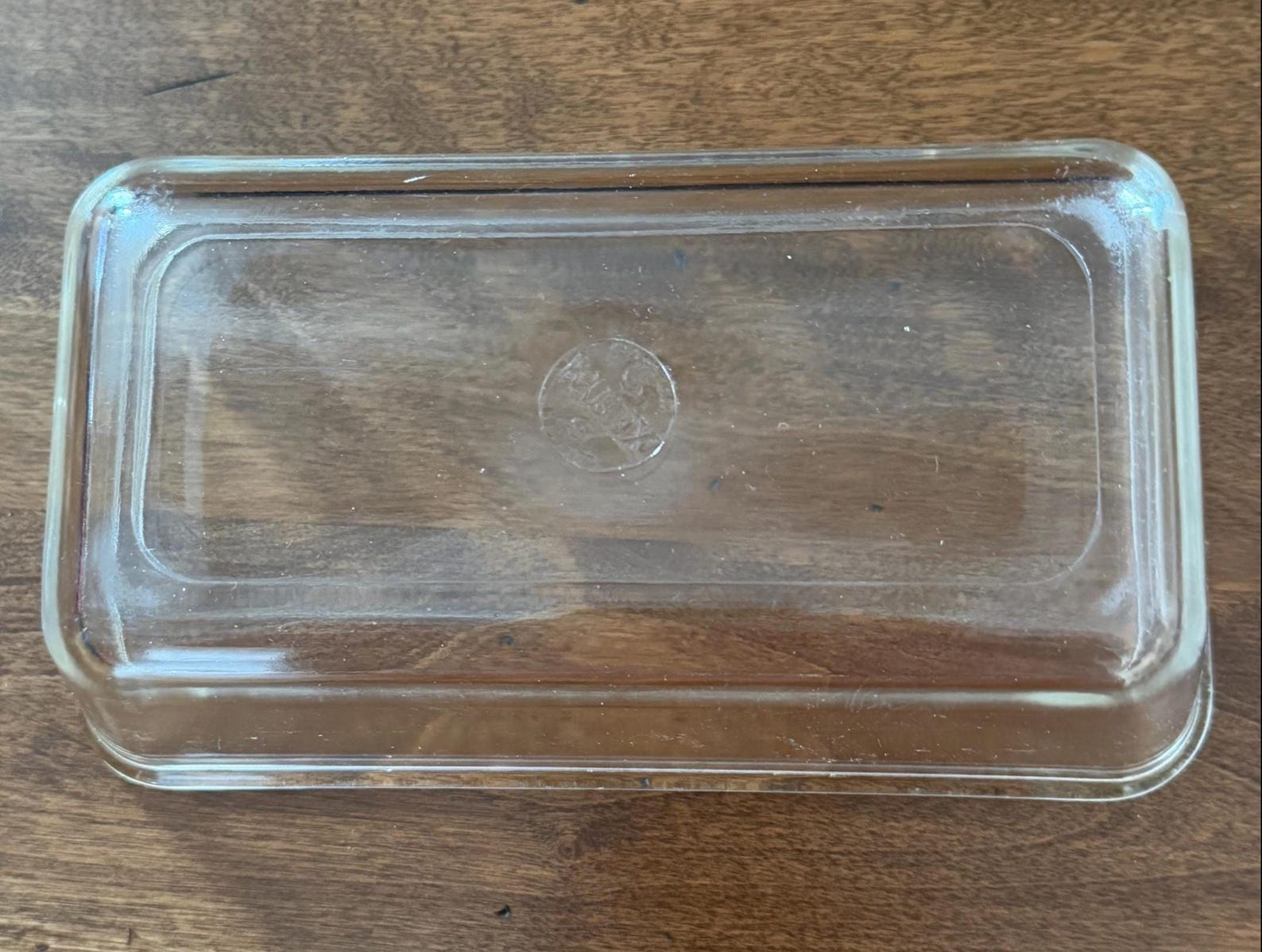 Antique Rare / HTF Pyrex Clear Glass Oblong Bread Pan - #212 - Circa ...