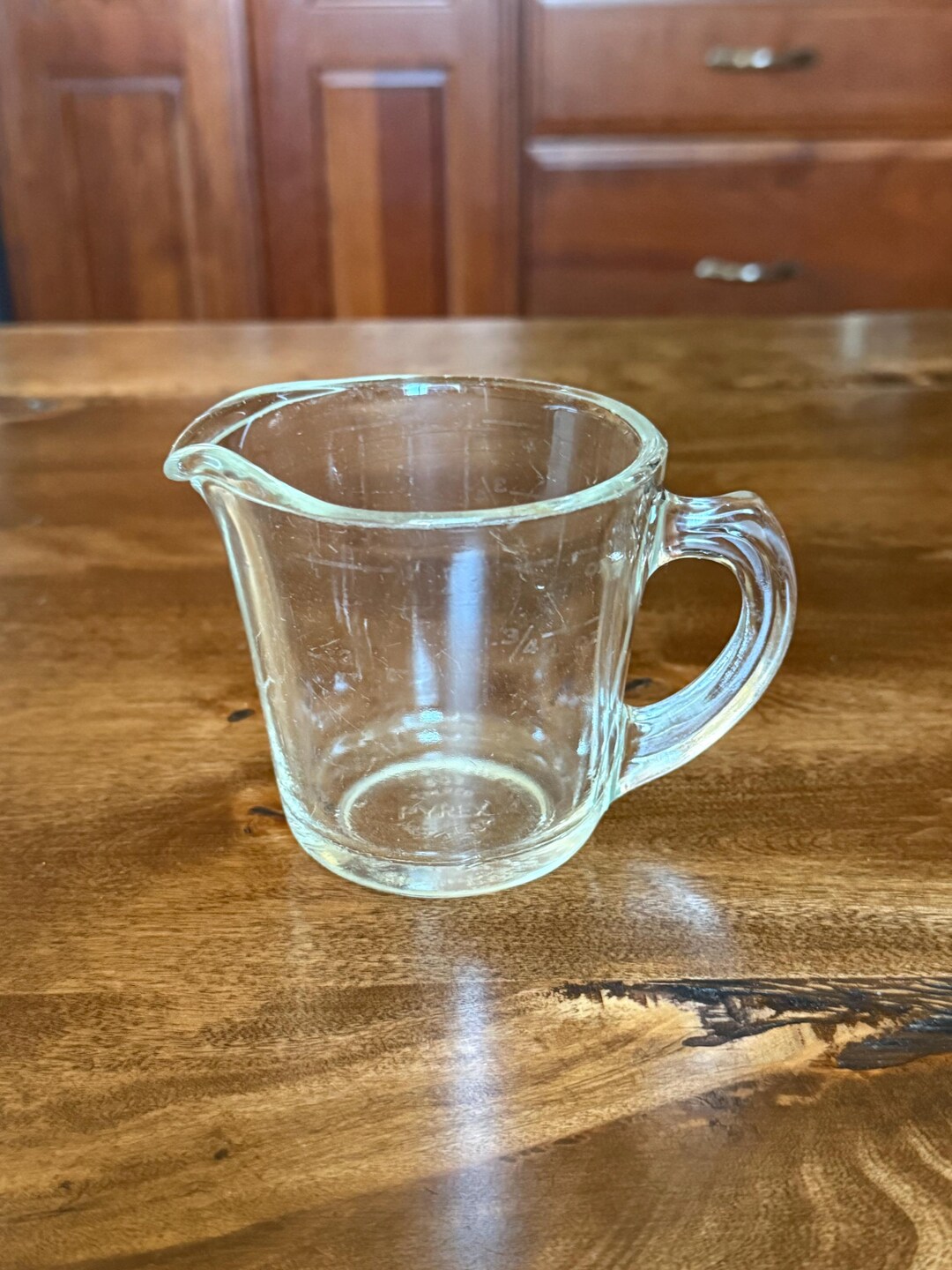 Vintage Pyrex "d" Handle 1 Cup Measuring Cup - #508 - Very Faint ...