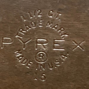 Pyrex Unique Designed Clear Glass Cinderella Mixing Bowl 122 1 1/2 Qt ...