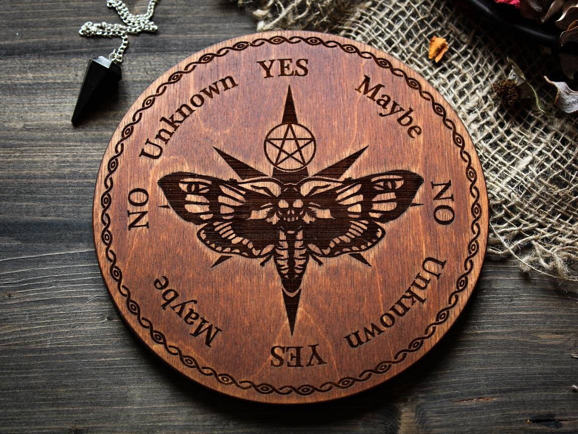 Pendulum board wooden pendulum board spirit board pendulum | Etsy