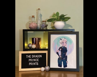Rayla Dragon Prince Poster Print Wall Art Decor Fanart Animation - Etsy