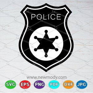 Police Badge SVG Bundle - Police Heart Svg Cut Files - Thin Blue Line ...