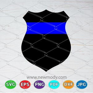 Police Badge SVG Bundle - Police Heart Svg Cut Files - Thin Blue Line ...