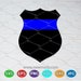 Police Badge SVG Bundle - Police Heart Svg Cut Files - Thin Blue Line ...