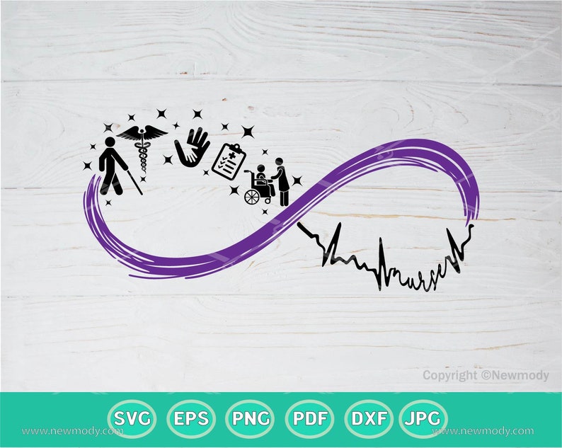 Nurse Infinity Symbol SVG Nurse Infinity Symbol PNG | Etsy