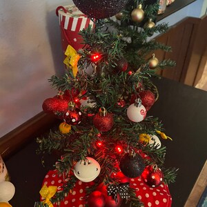 Mickey and Minnie Table Top Tree - Etsy