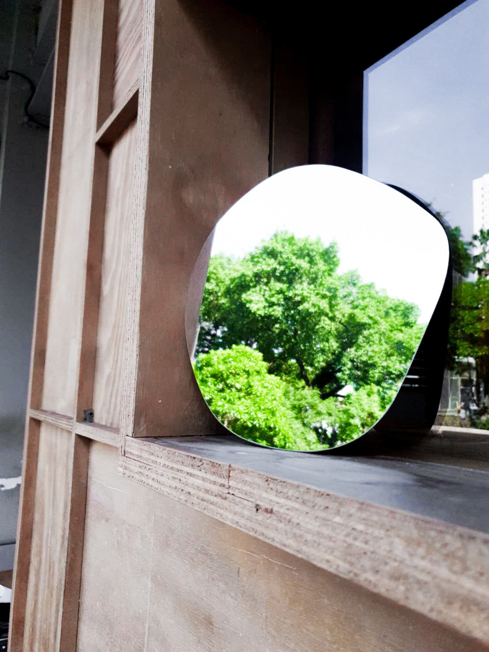 Stainless steel mirror Freeform mirror Wall mirror Organic | Etsy