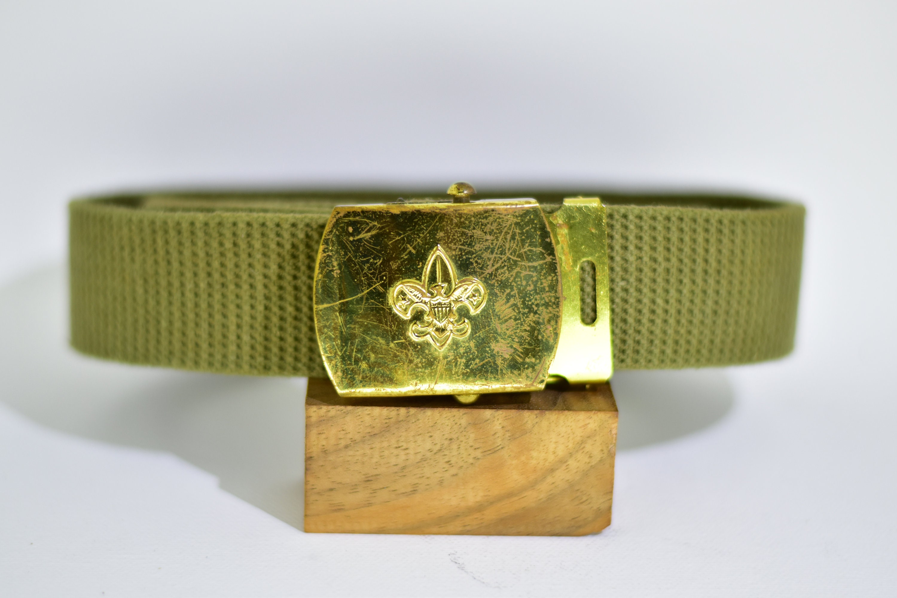 Vintage Boy Scouts Belt | Etsy