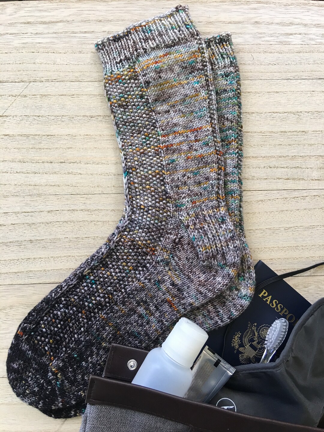 Boarding Pass Socks Knitting Pattern - Etsy