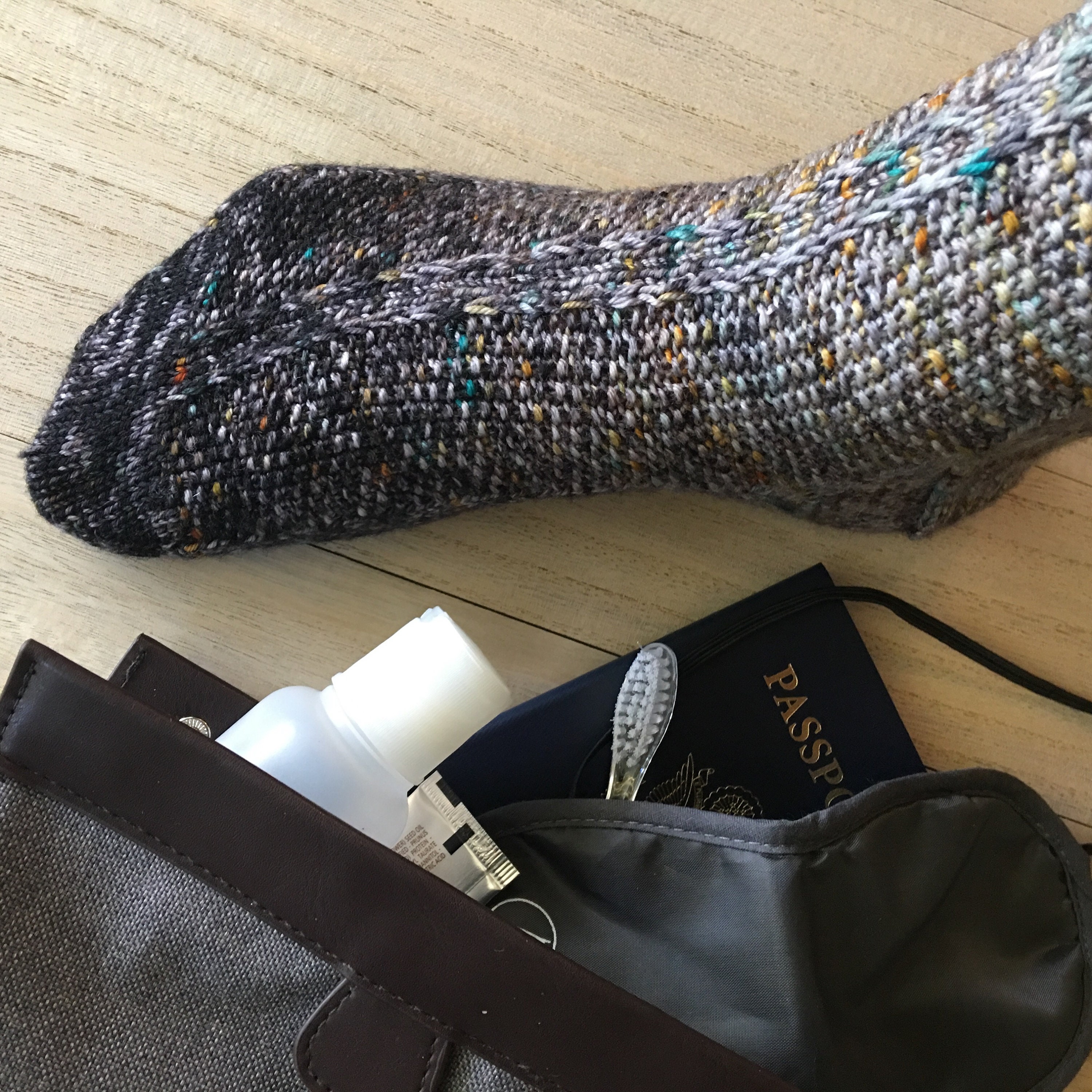 Boarding Pass Socks Knitting Pattern - Etsy