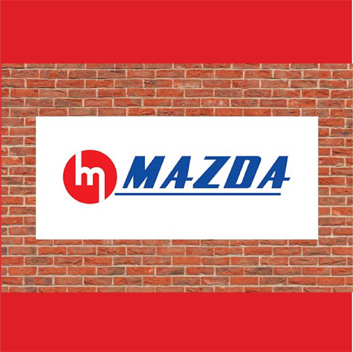 MAZDA Automobiles PVC Plastic Flag Banner 1500x600m Wall - Etsy