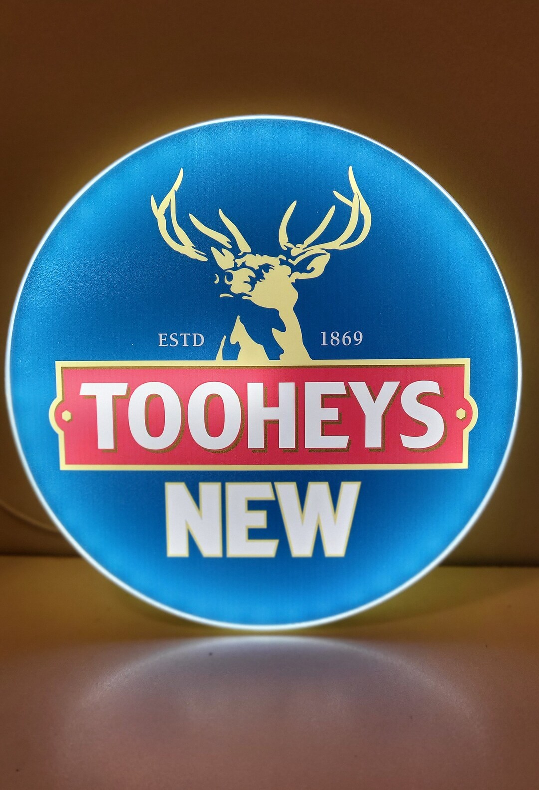 Tooheys Beer Iluminated Sign LED Lightbox Light Box for Man Cave - Etsy ...