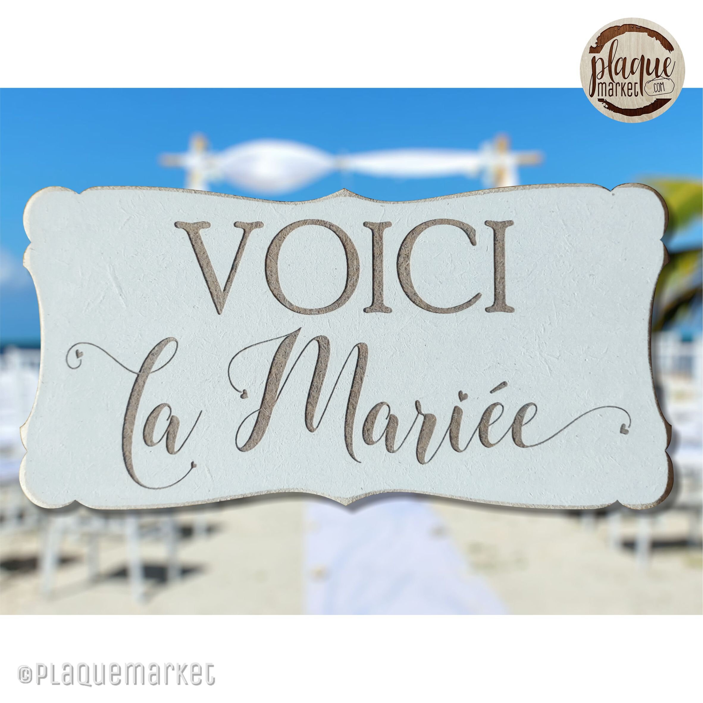 Customizable Wooden Wedding Sign "here Comes the Bride" Sign for Child ...