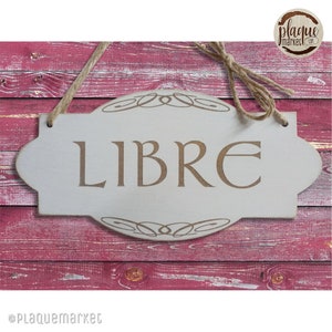 Free/busy Wooden Door Sign, Engraved Toilet Sign, Office Sign, Bathroom ...