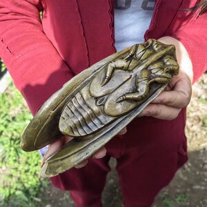 Vintage Style Huge Cicada Figure, Realistic Insects Cicada Bugs Statue ...
