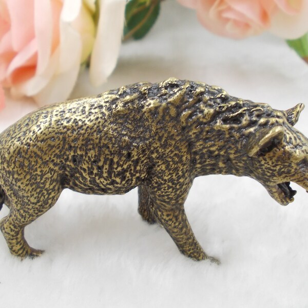 Hyena Figurine - Etsy