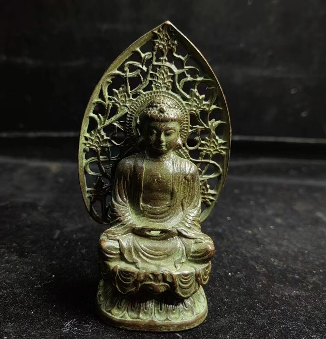 Tibet Buddha Statue,brass Budha Idol Shakyamuni Fengshui Zen Buddhism ...