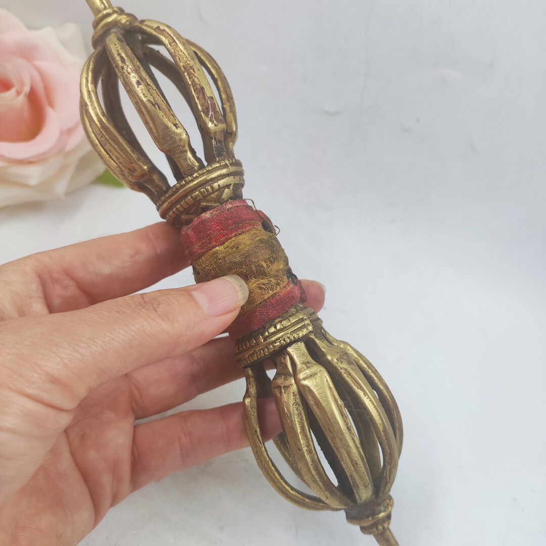 Pure Copper 5 Vajra, Creative Handmade Buddha Vajra Handicraft ...