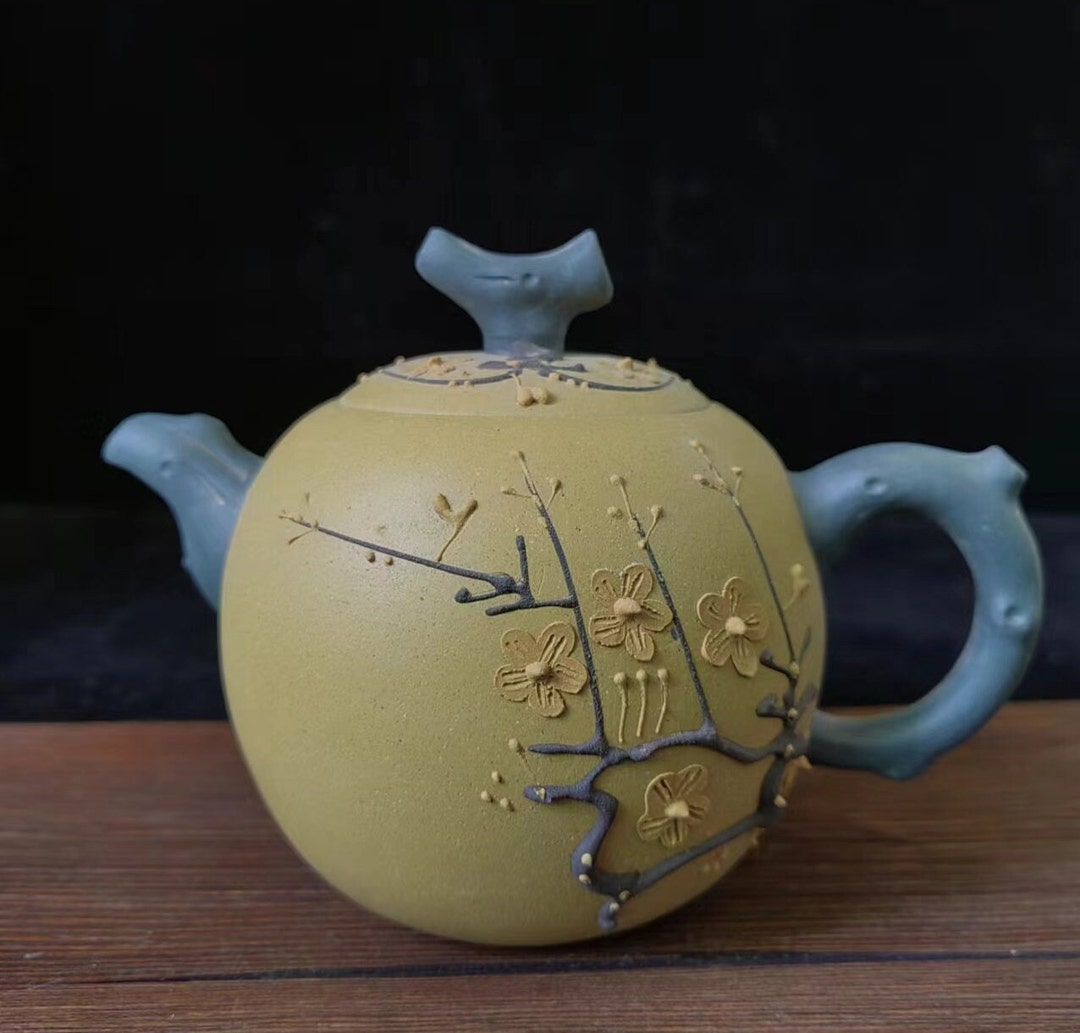 Yixing Zisha Pottery Tea Pot,purple Clay Chinese Tea Cup Hand-made ...