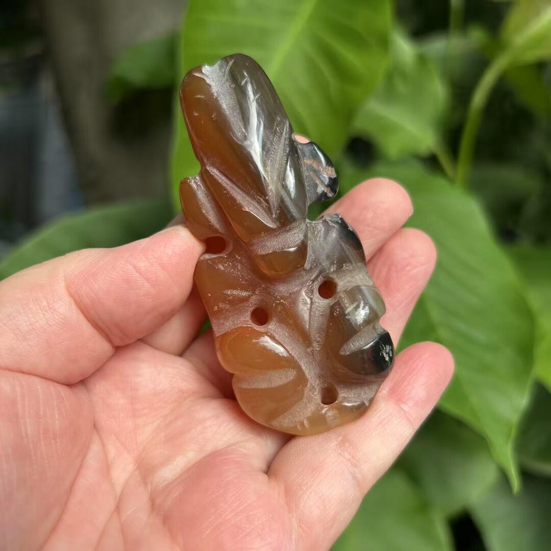 Old Ancient Hong Shan Culture Figure, Natural Jade Hand-carved Beast ...