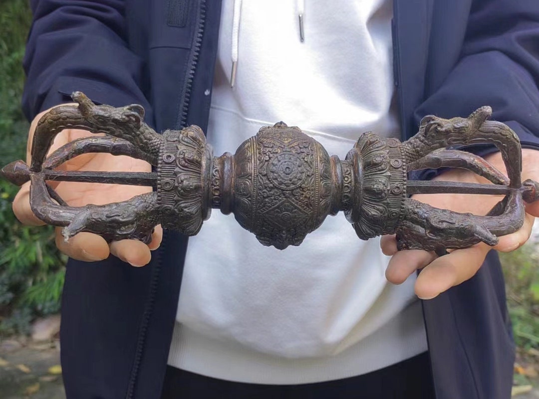 Pure Copper 5 Vajra, Creative Handmade Buddha Vajra Handicraft ...