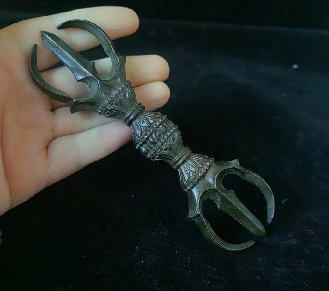 Vintage Style Pure Copper Vajra,creative Handmade Buddha Vajra ...
