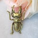 Set of 9 Pcs Golden Beetle Entipede Xylotrupes Dichotomus Uang Unicorn ...