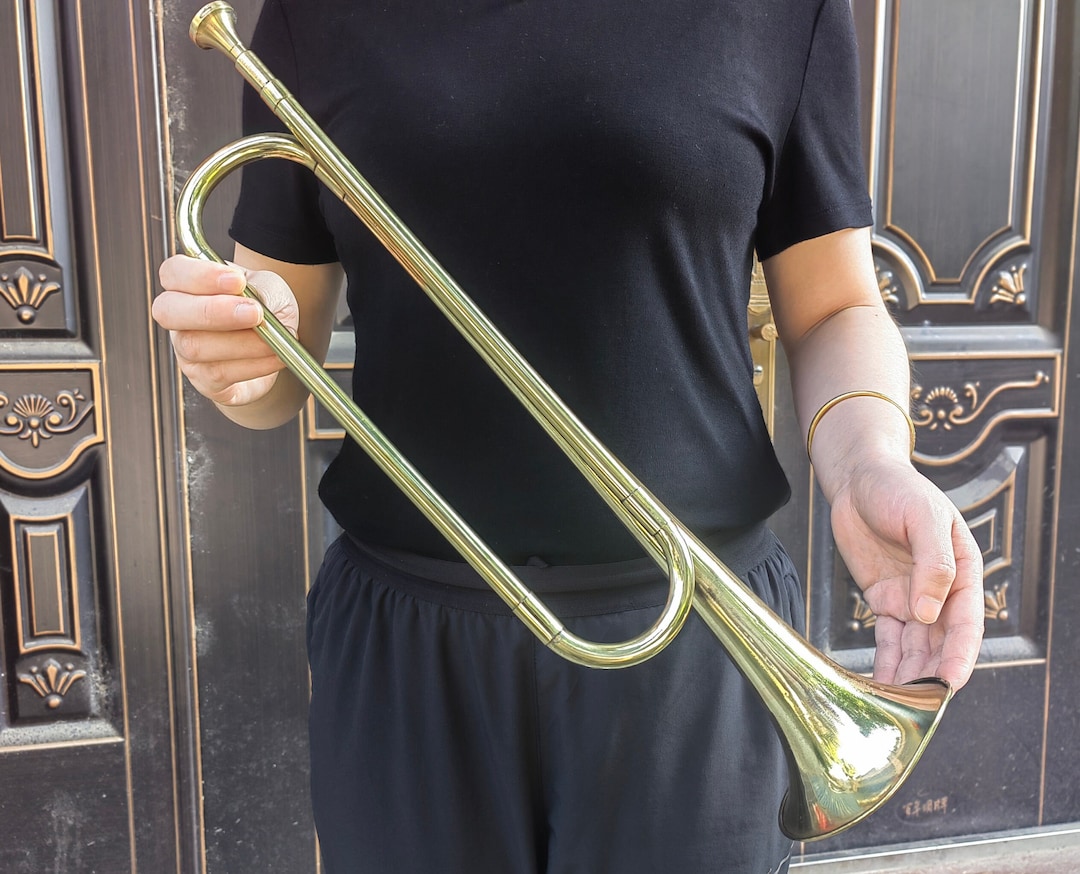 Retro Musical Instrument, Vintage Stage Antique Nautical Blowing Horn ...