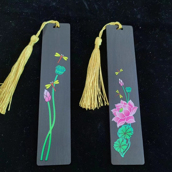 Thin Wood Bookmark - Etsy
