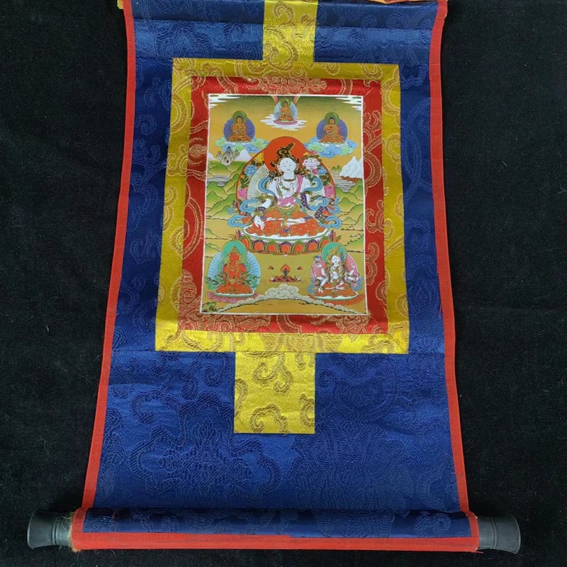Tibetan Thangka - Etsy