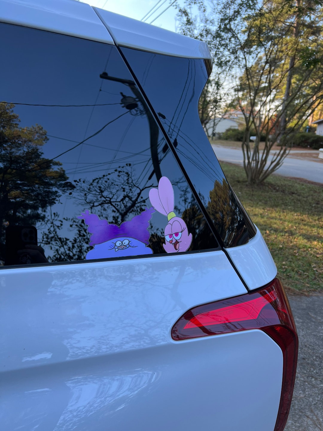 Chowder Peeker Panini Peeker Vinyl Sticker - Etsy