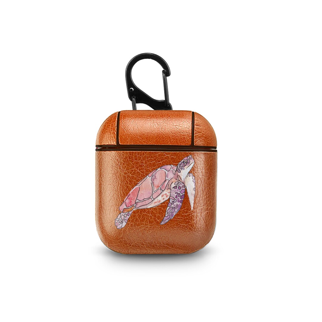 Turtle Airpods Pro Leather Sleeve Airpods 3 Case Sea Life Airpods 3rd ...