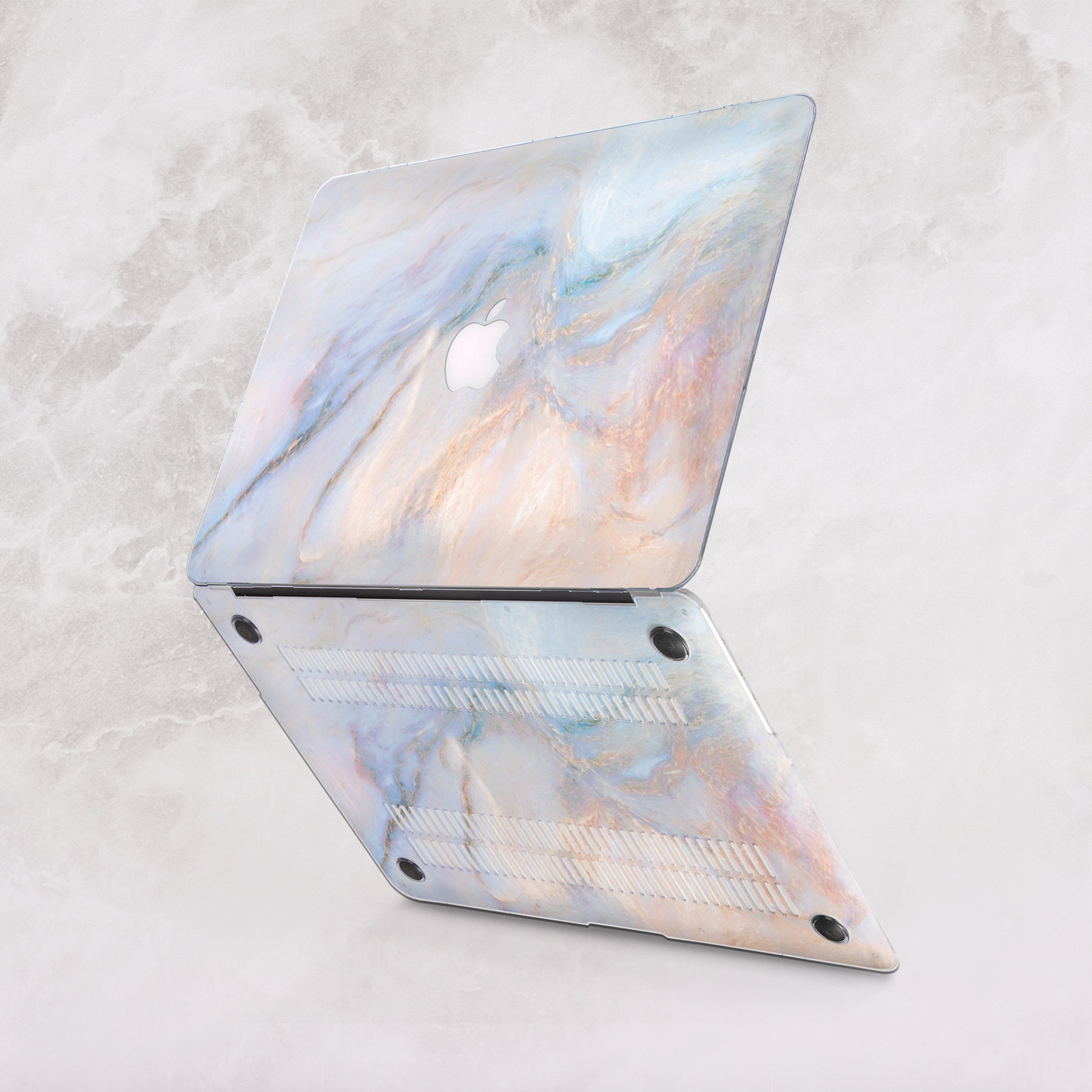 Marble MacBook Hard Case White Marble MacBook Pro 13 14 15 16 2017-2021 ...