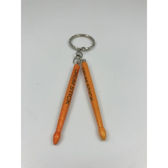 Drum Sticks Keychain - Etsy