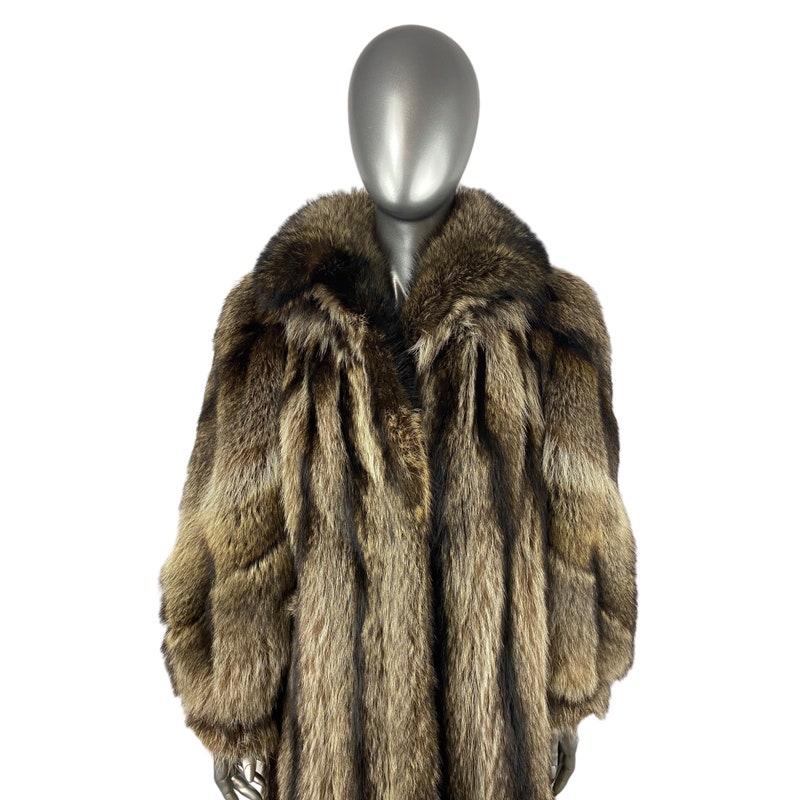 Raccoon Fur Coat - Etsy