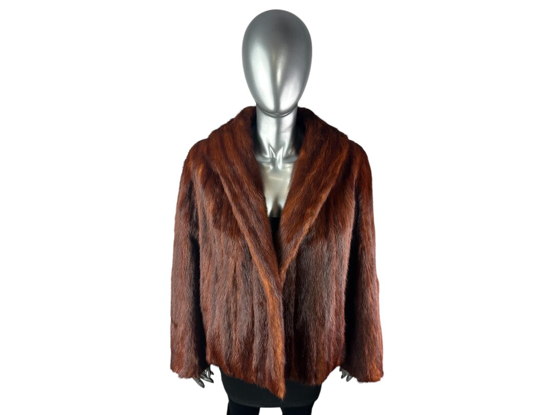 Vintage KOLINSKY MINK Jacket, Size M, Certified Vintage Fur W/storage ...