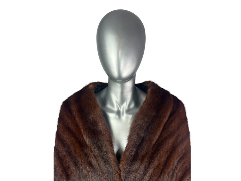 KOLINSKY MINK Stole, Size S, Certified Vintage Fur W/storage Bag - Etsy