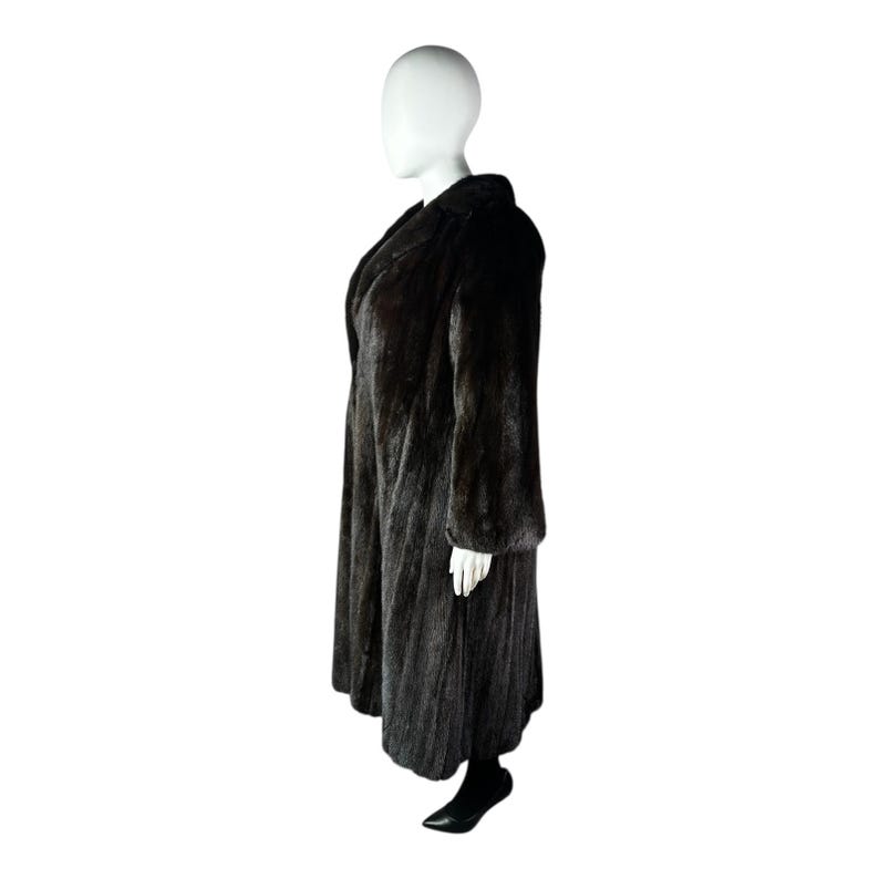 Ranch MINK Coat, Female Pelts, Size 2XL, Certified Vintage Fur W ...