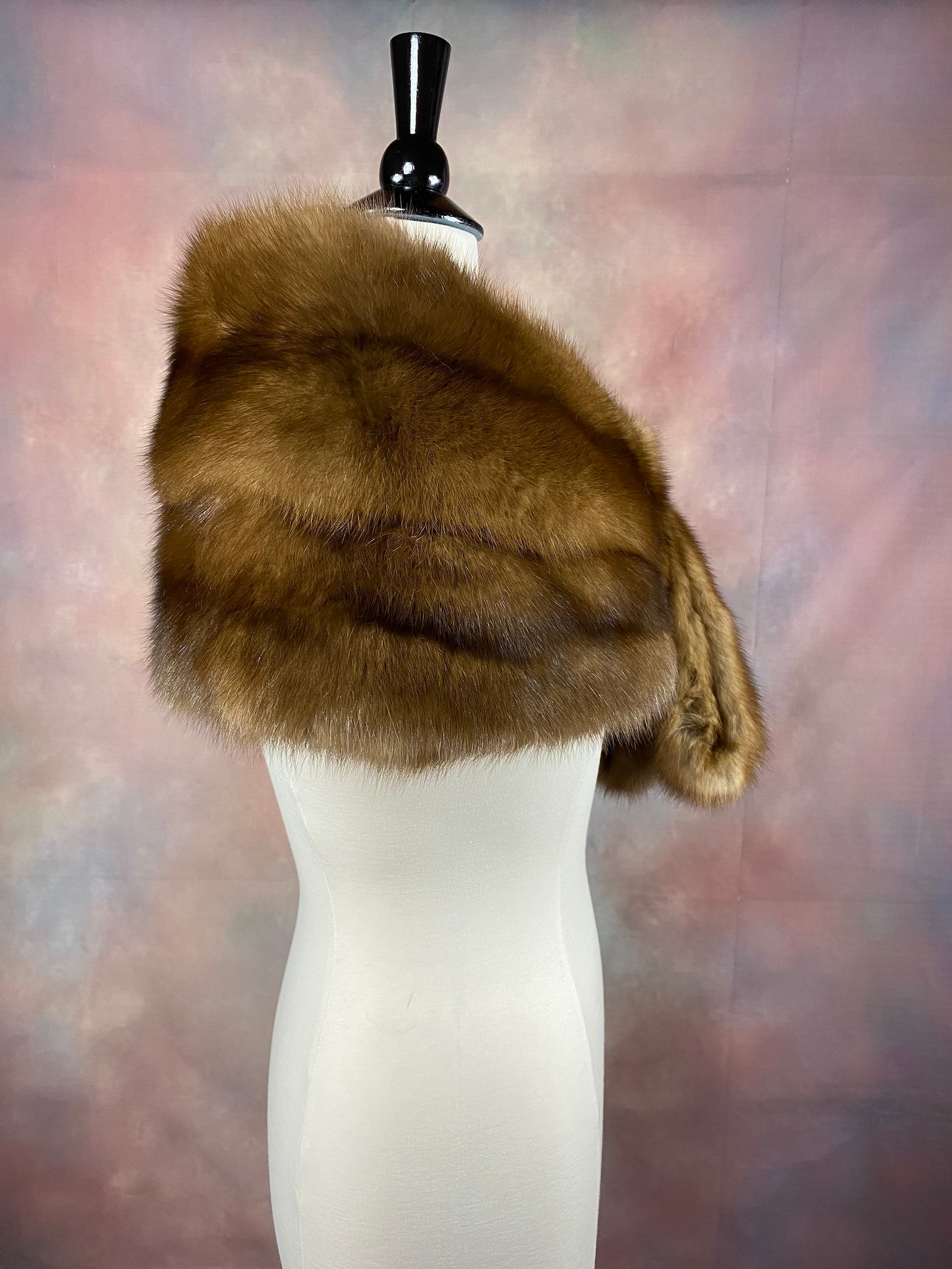 RUSSIAN SABLE STOLE I.Magnin Designer Certified Vintage Fur | Etsy