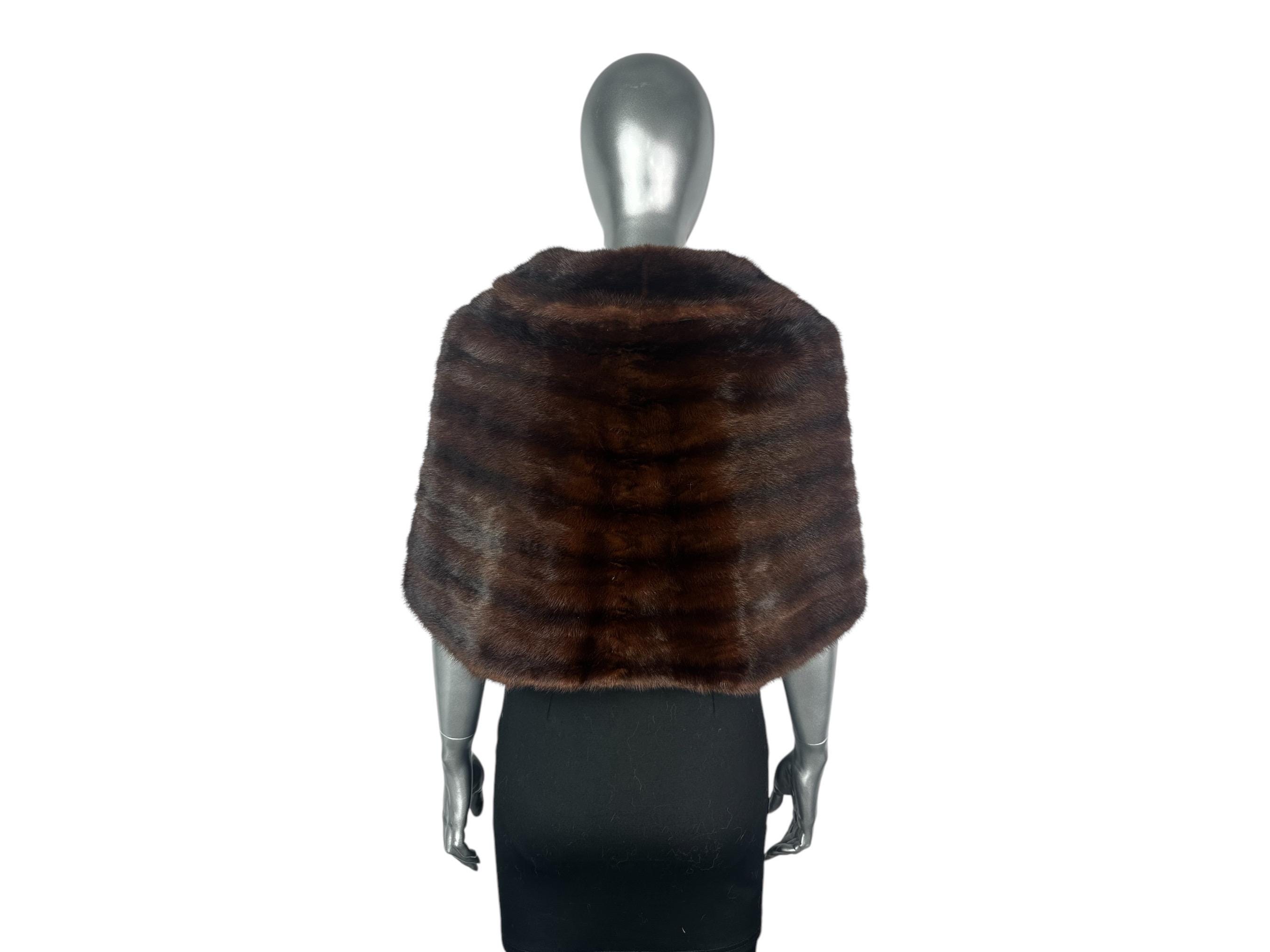 KOLINSKY MINK Stole, Size S, Certified Vintage Fur W/storage Bag - Etsy