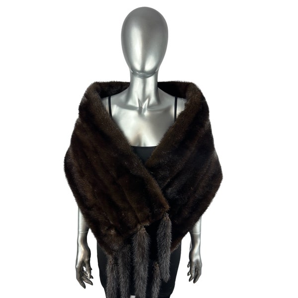 Vintage Mink Stole - Etsy