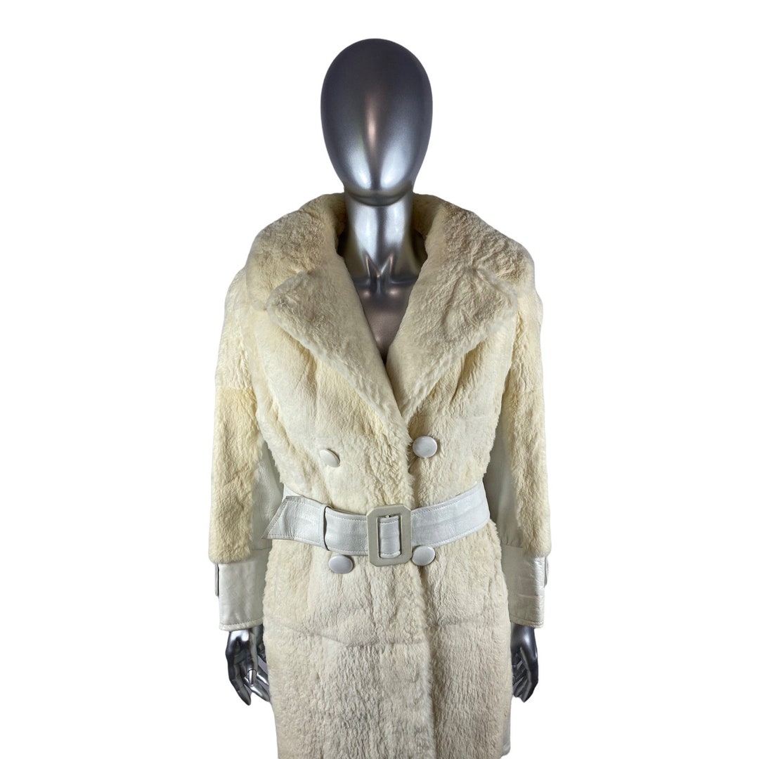 Pearl SHEARED NUTRIA W/leather Inserts Jacket, Size S, Certified ...