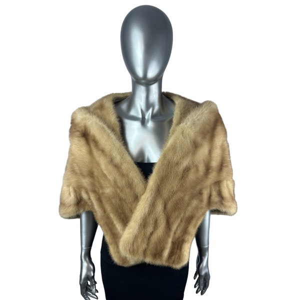 Vintage Mink Stole - Etsy
